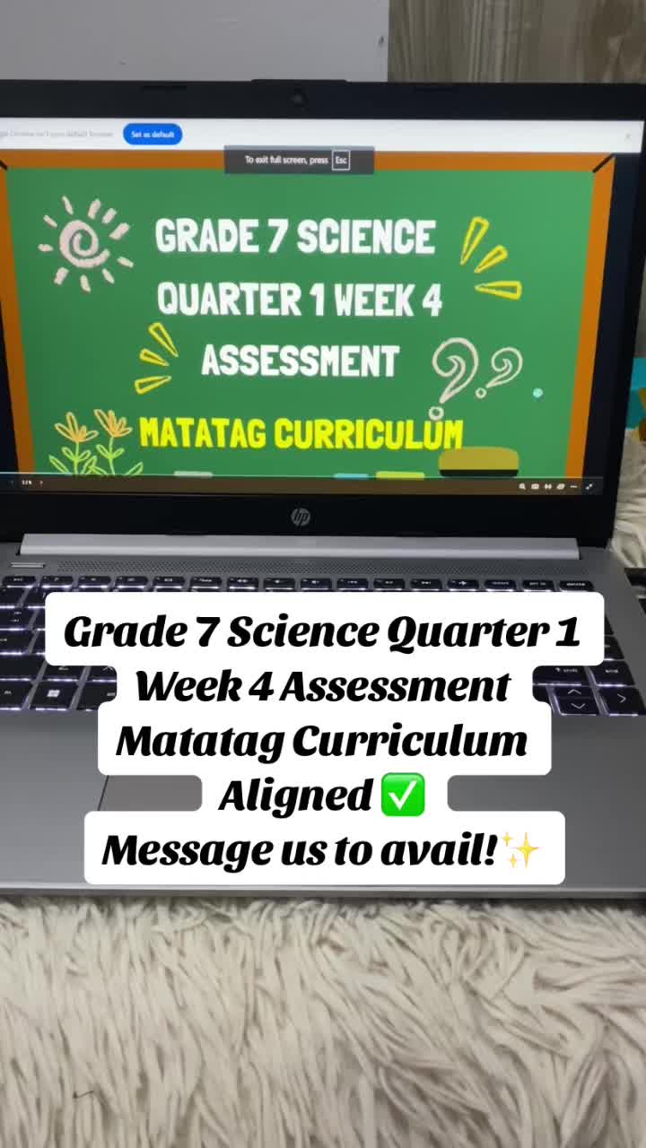 Grade 7 Science Quarter 1 Week 4 | TeacherAds Digitals ...