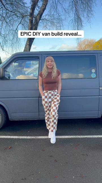 FINALLY the big reveal / van tour 🚐 | storky_adventures (@storky ...