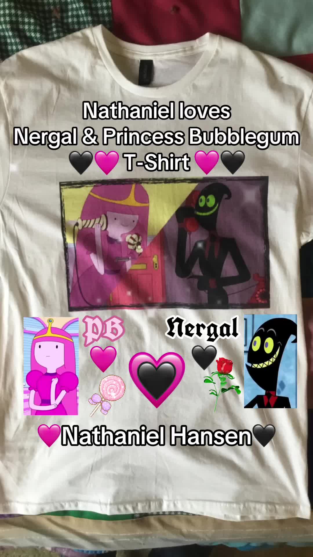 Nathaniel Hansen’s favorite two | ️🌹Nergal And Bubblegum🍬 ️ ...