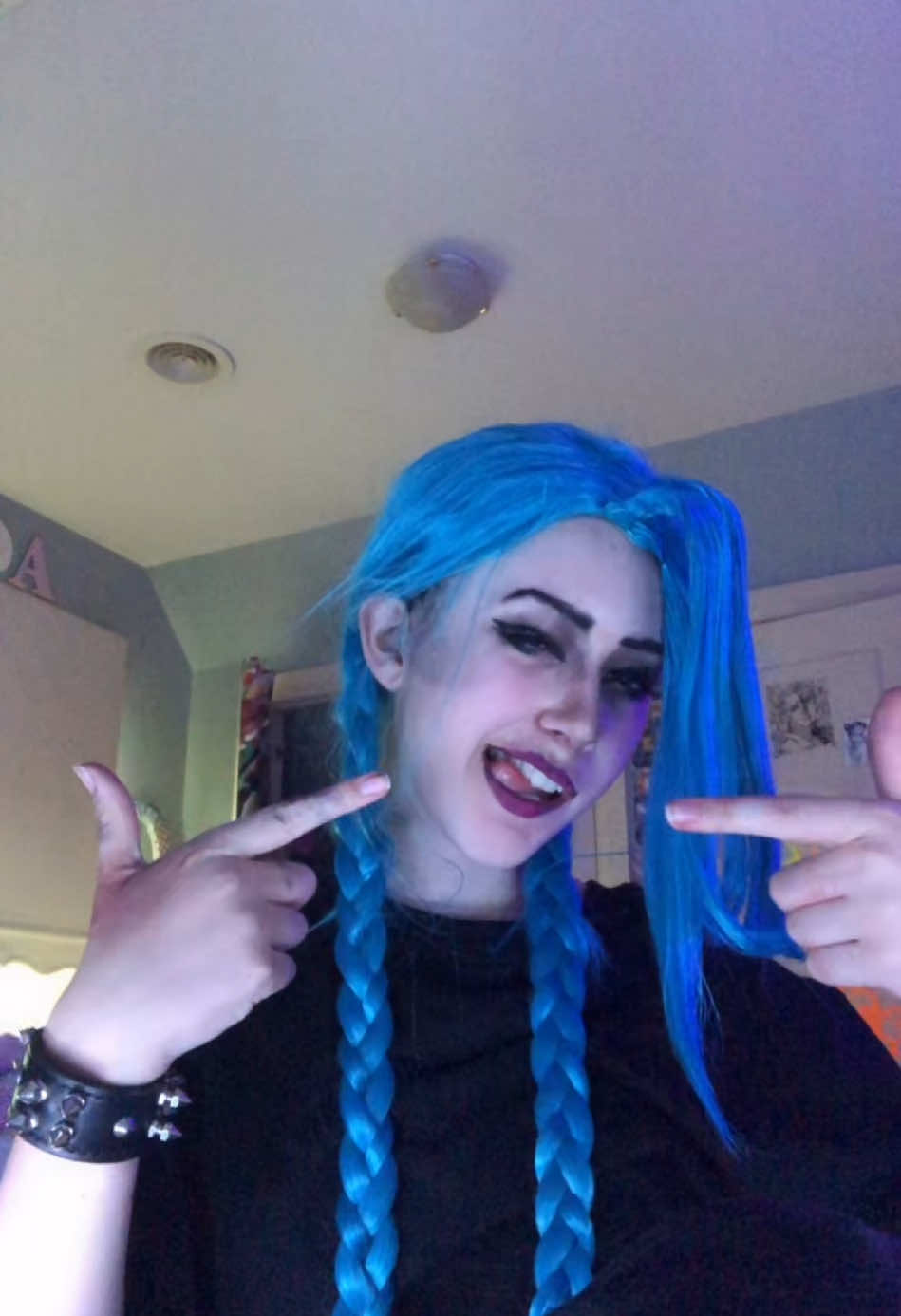 Jinx makeup #canthinky #fyp #makeup | Canthinky (kay) (@canthinkyreposts)