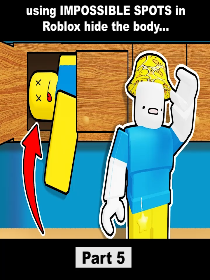 using IMPOSSIBLE SPOTS in Roblox hide | Roblox (@benjacaldero39)