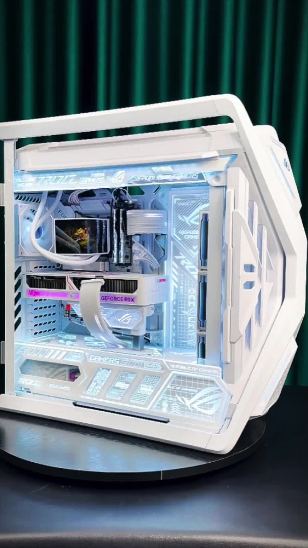 Build White Gaming PC : Ryzen 7 9800x3D | Mr.XiaoChan PC 🖥️ (@mr ...