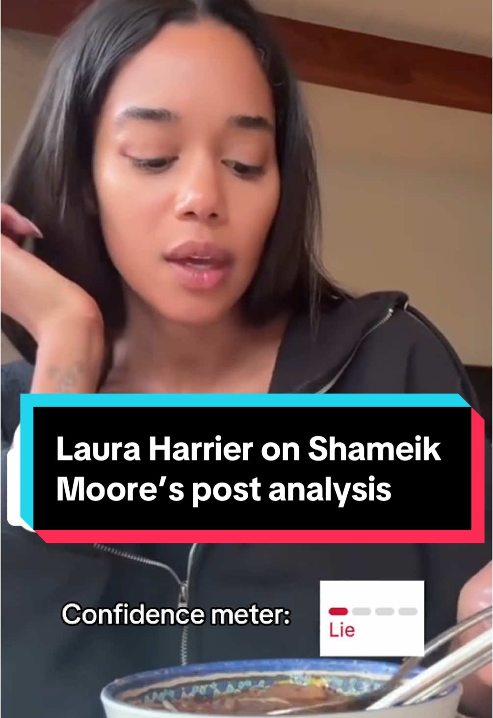 AI finds Laura Harrier discussing | truthorlie.ai (@truthorlie.ai)