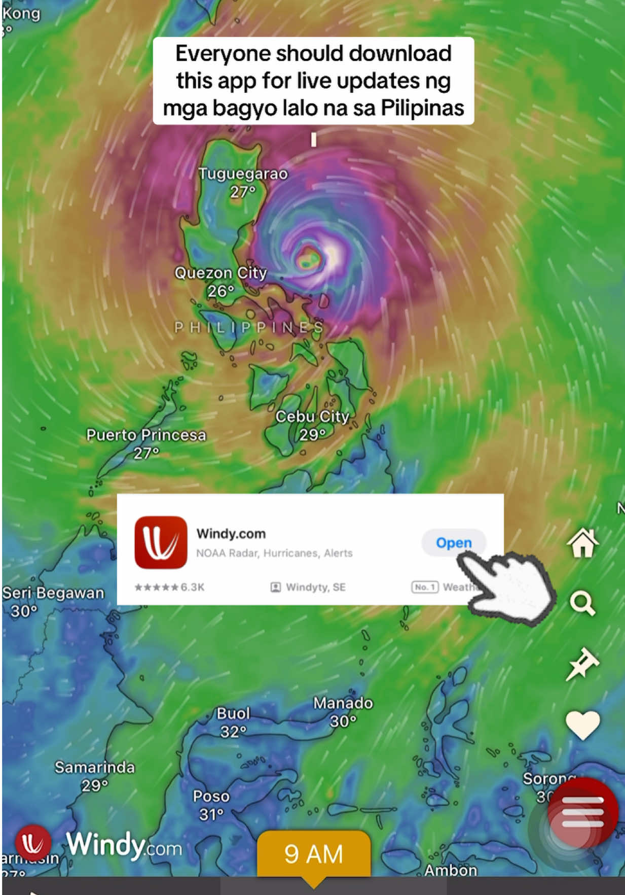 Real time typhoon tracker app. Super | Doc Gail Añana | TMJ Dentist ...