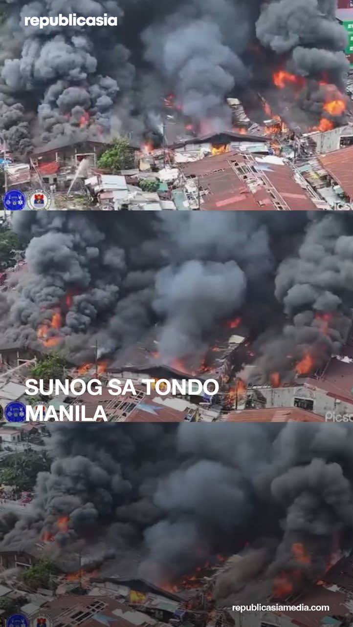 MALAKING SUNOG SA TONDO MANILA WATCH: | Republicasia (@republicasia)