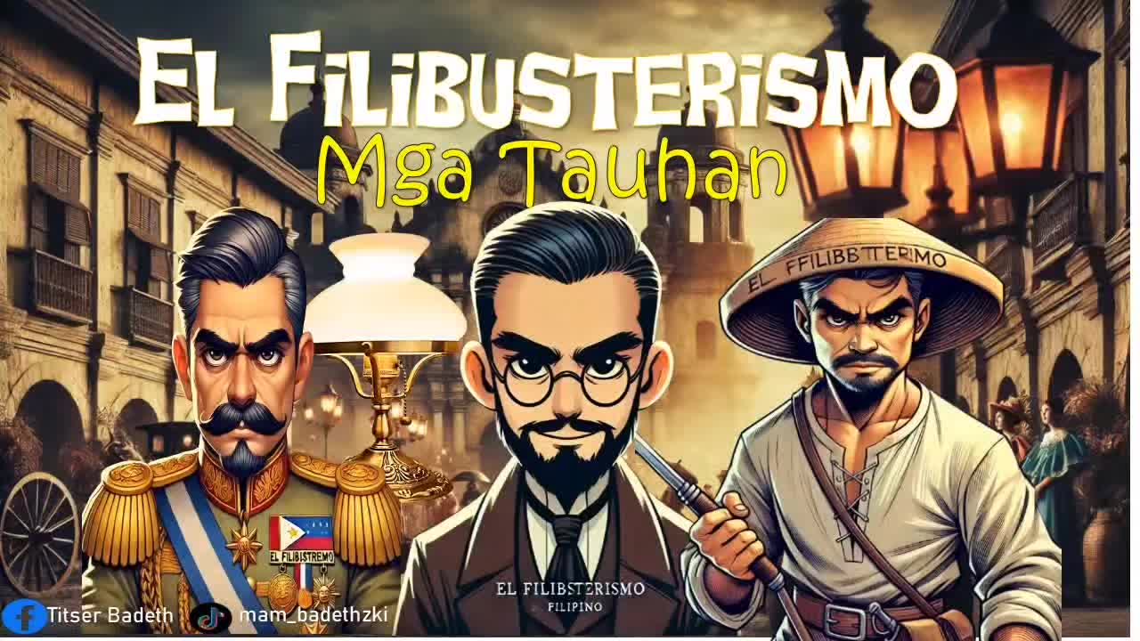 Mga tauhan ng El Filibusterismo #CapCut | Promdi Titser’s Notebook ...