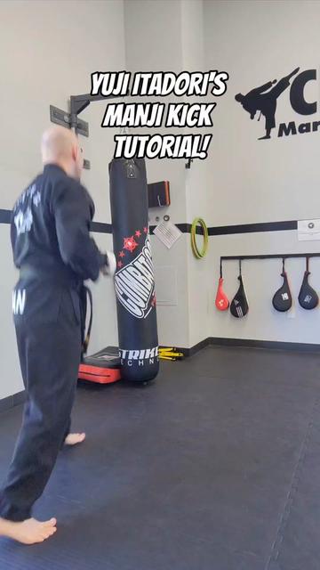 YUJI ITADORI'S MANJI KICK | Nate Smith (@natesmithtkd)