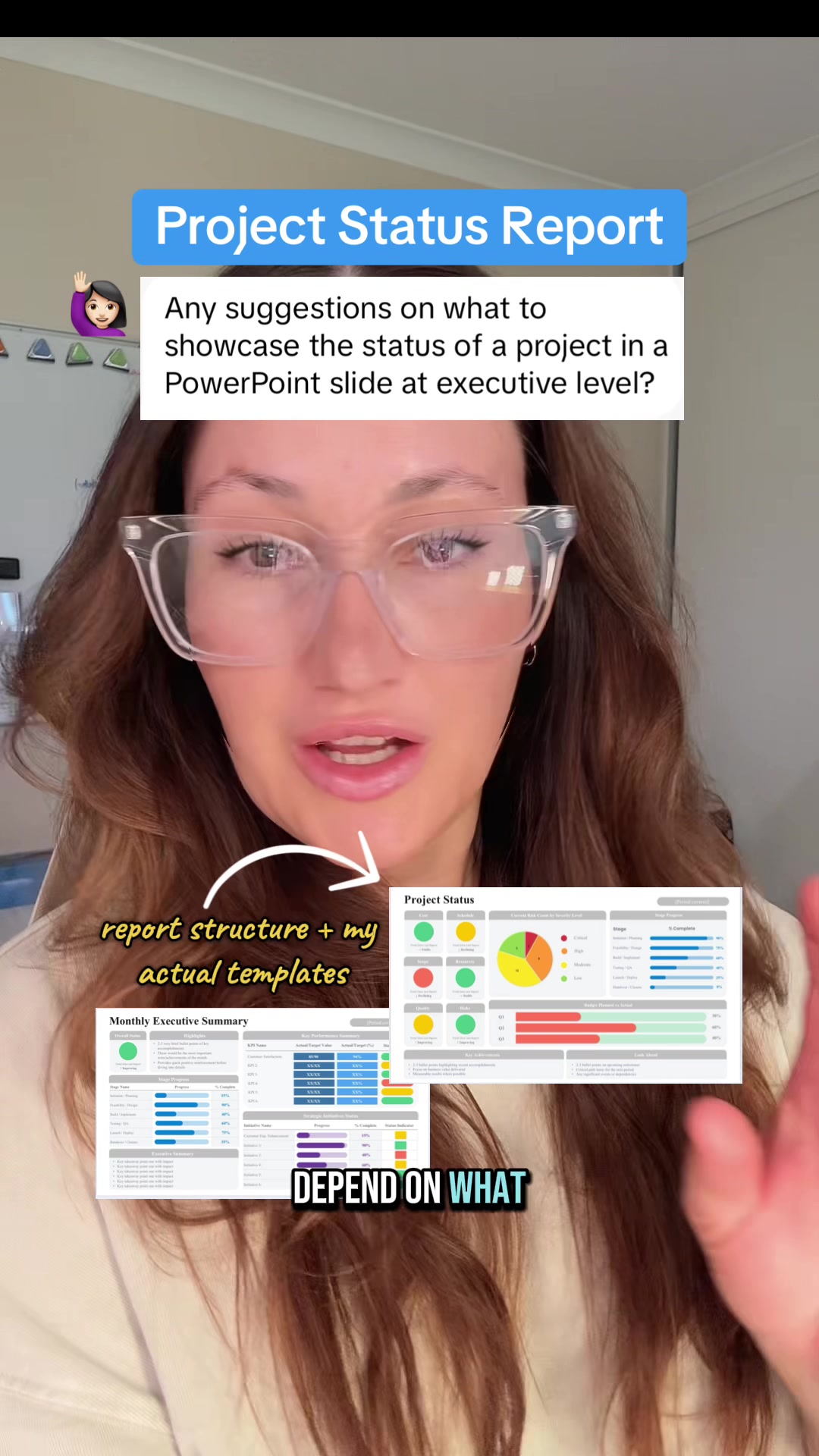 Ever wondered what a project status | Sarah • Projects & Practice ...
