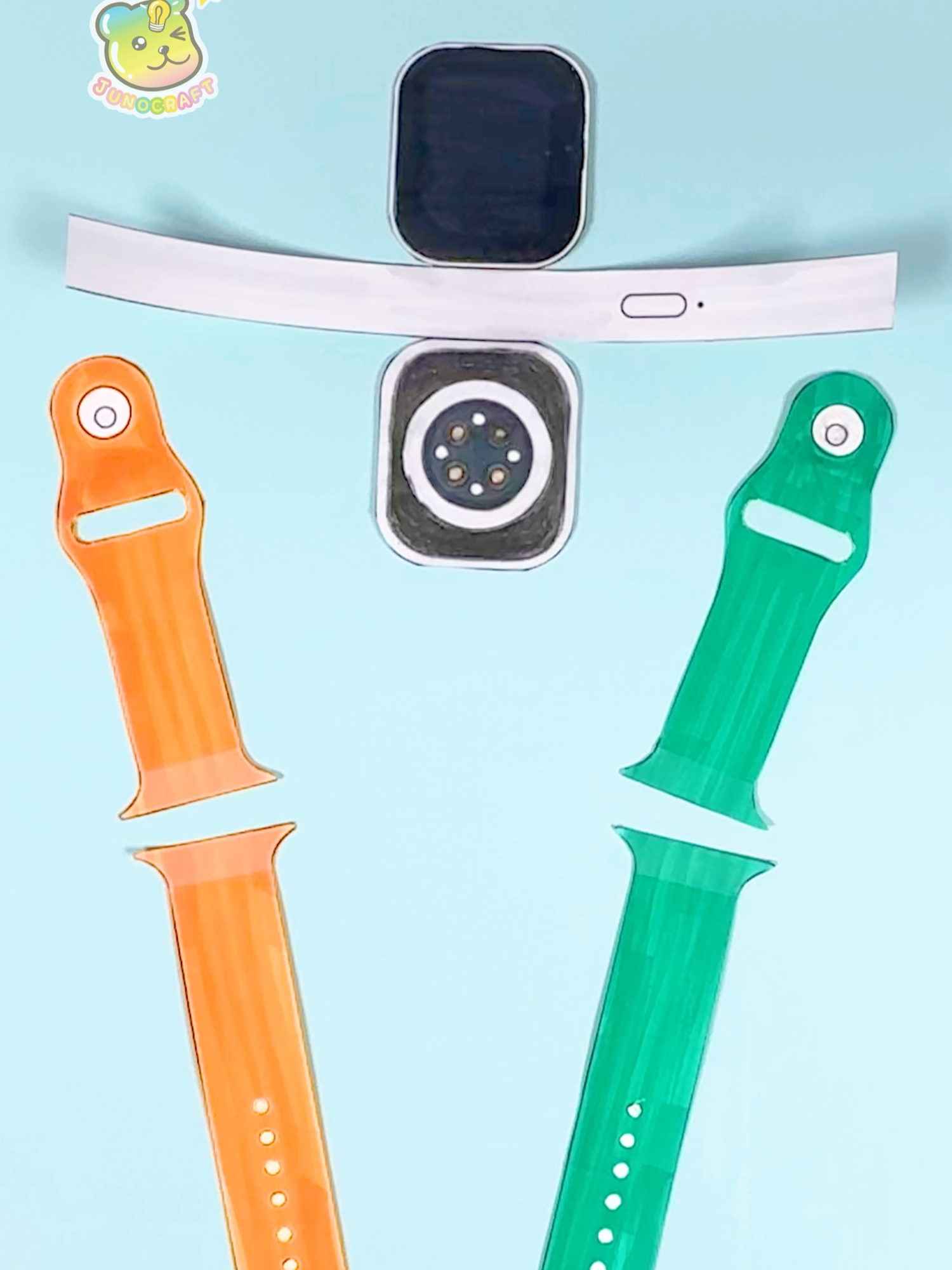 Making new Apple Watch⌚️& AirPods | JunoCraft 주노크래프트 (@juno_craft)