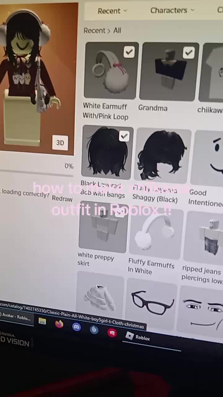 how to make Chiikawa in Roblox Avatar | nana ツ (@wonder_ramen14)