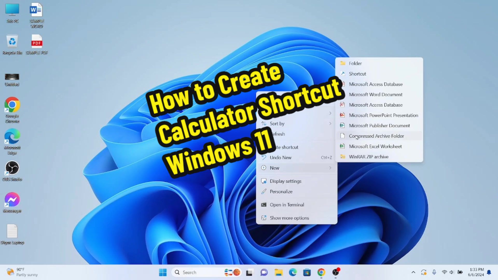 How to create Calculator Shortcut in | digoslaptop (@digoslaptop)