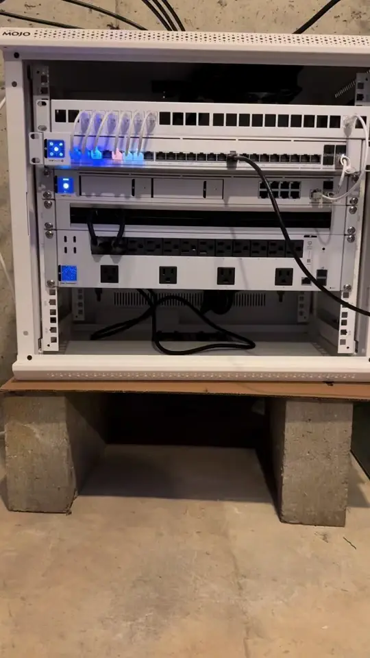 Installed a rack but the Ubiquiti Pro | Network Installation Chicago ...