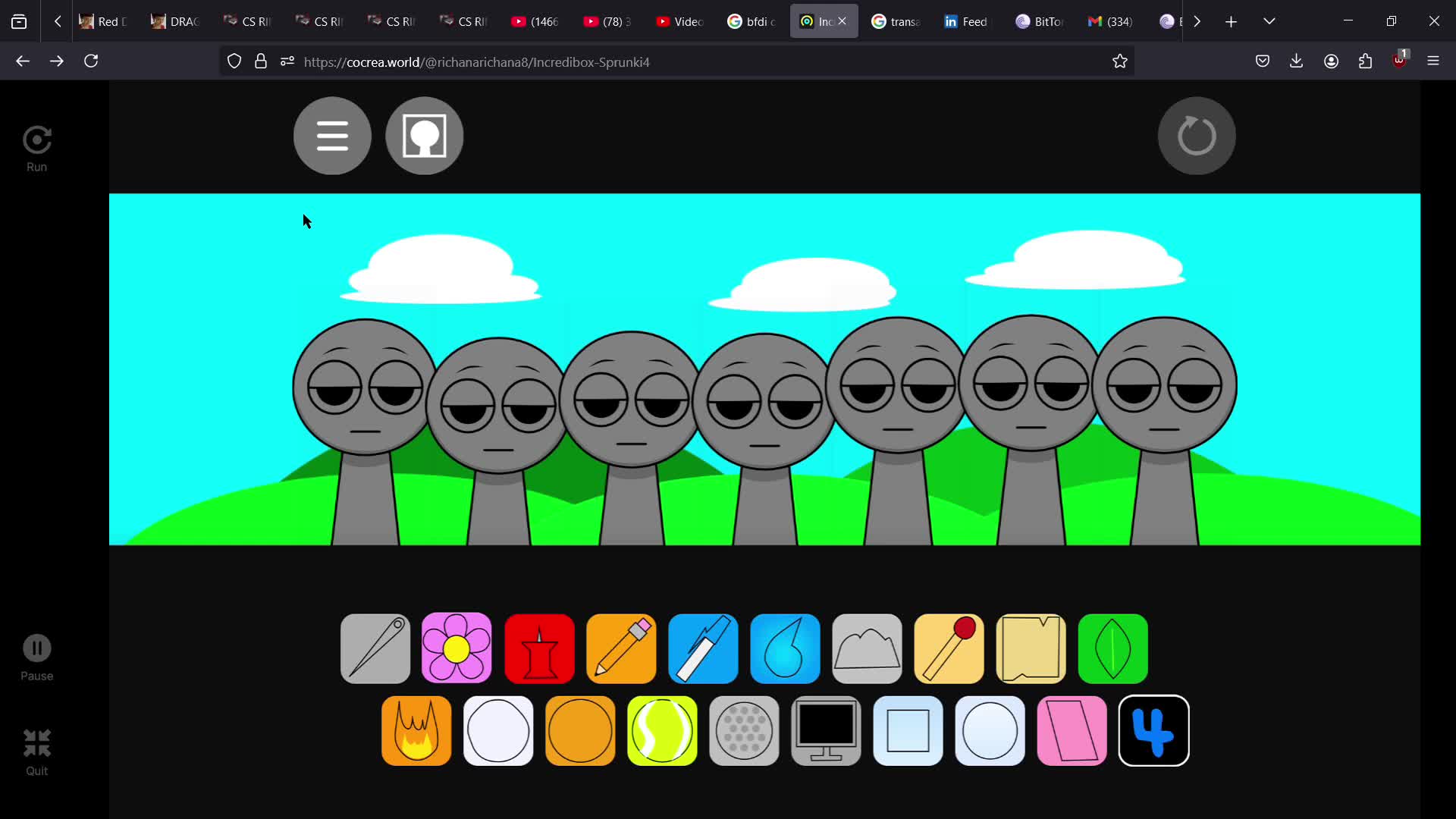 Incredibox - Bfdi Sprunki by | Lala As SIMON💜 (@incredibox_senthyzer)