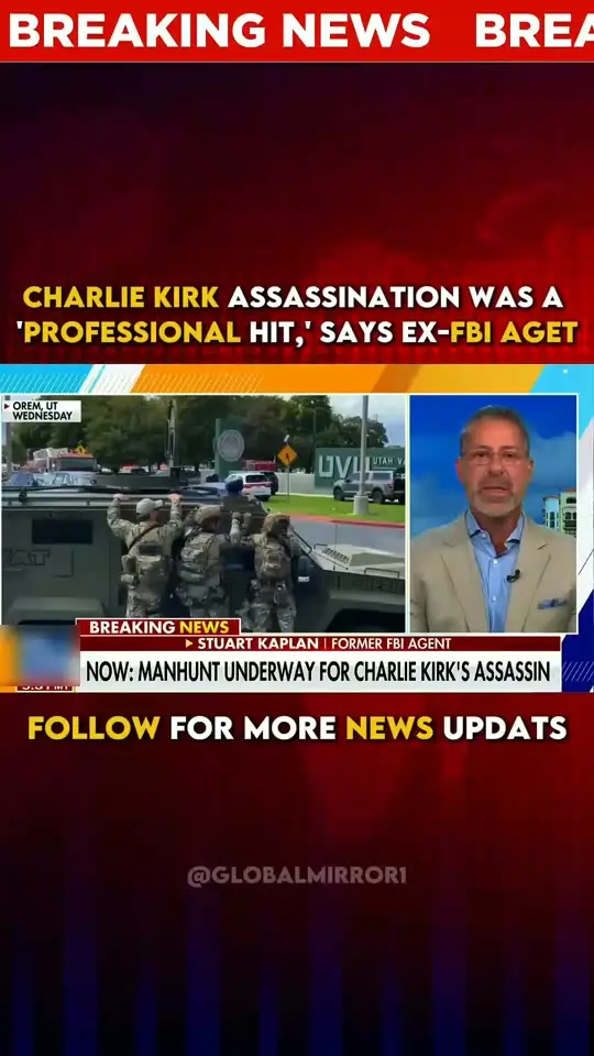 Charlie Kirk assassination was a | Global Mirror (@globalmirror1)