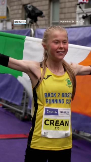 The first Irish woman to cross the | RTÉ News (@rtenews)