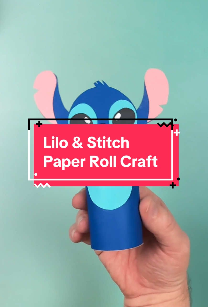 DIY Lilo & Stitch Puppet Craft for | Timm 𝗘𝗮𝘀𝘆 𝗖𝗿𝗮𝗳𝘁𝘀 🎨 (@timmsevitz)