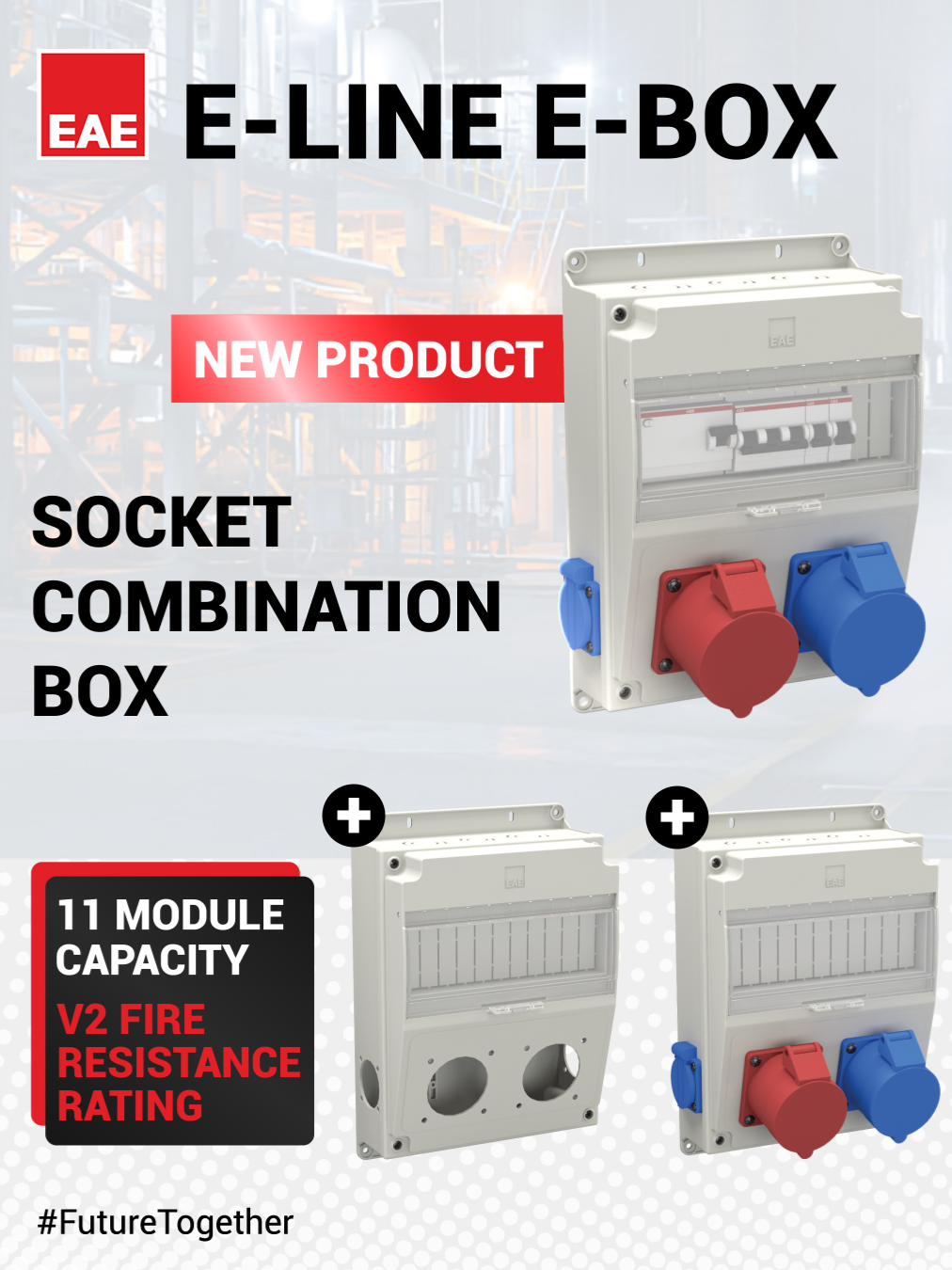 E-Line E-Box Socket Combination Box Our | EAE Group (@eaegroup)