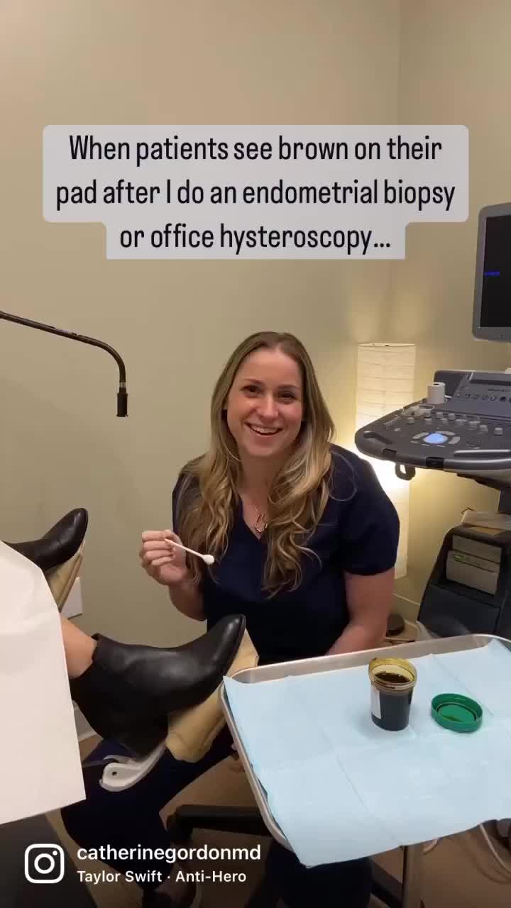 To prevent infection, we put betadine | Catherine Gordon, MD ...