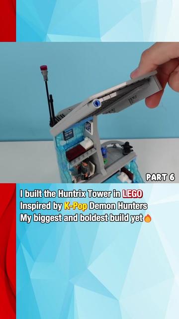I Built Huntrix Tower from K-Pop Demon | henryuxxt97 (@henryuxxt97)