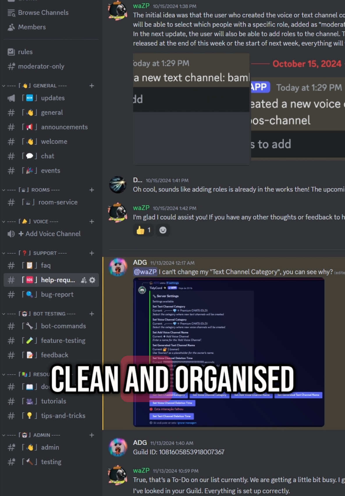 🚨 Is your Discord server a mess | *Cord-Discord Bots (@bestdiscordbots)