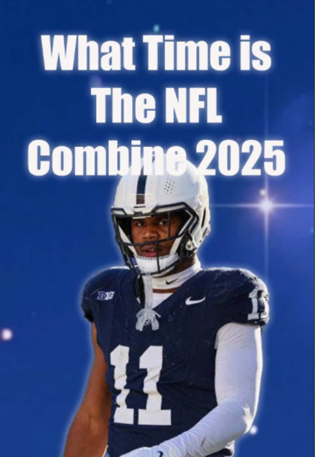NFL Combine Schedule 2025. What time is | E on The Mic (@eonthemic)