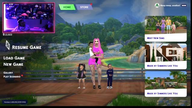 Heavily Modded Sims 4 Let's Play | k.illingmesoftly (@k.illingmesoftly)