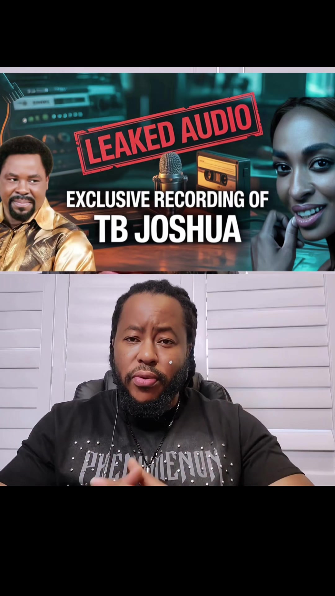 Leaked Tape Reveals TB Joshua’s Private | Proff Ex (@proff_ex)