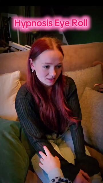 girl goes into Hypnosis with a touch on | Hypnotist Hayley Adams ...