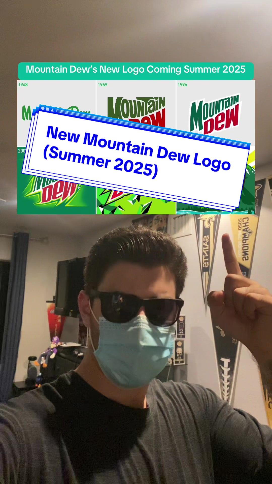 Mountain Dew is dropping a new logo in | TikTokMasker (@socal_masker)