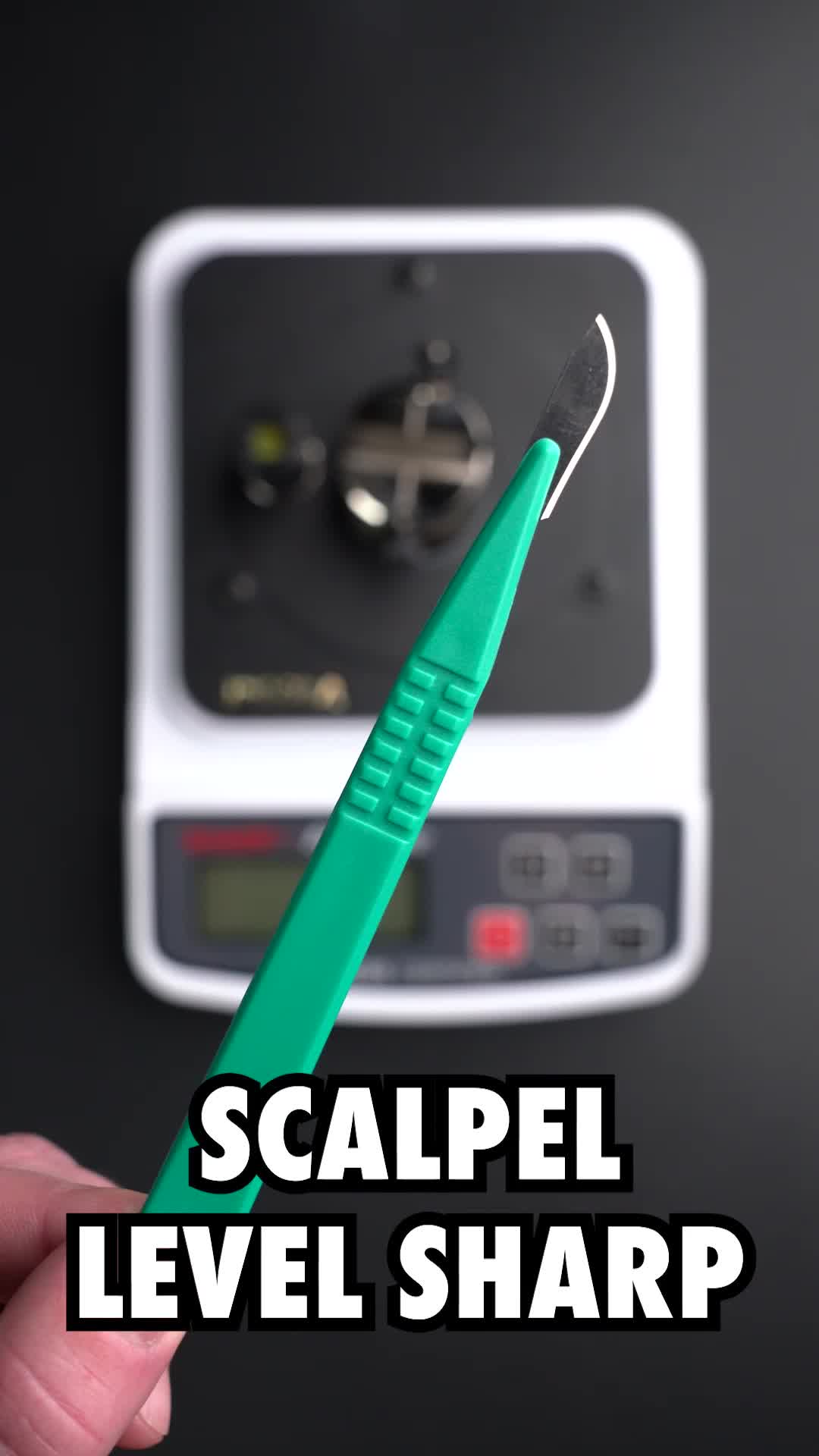 Scalpel Sharpness vs. Precision Pairing | Tumbler Rolling Sharpener (@tumblerusa)