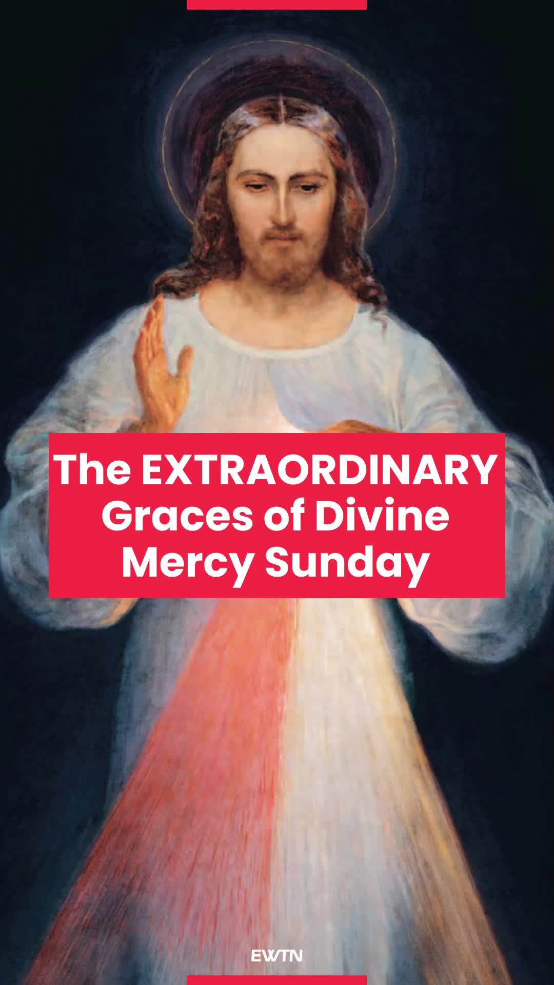 THIS is what makes Divine Mercy Sunday | ewtn (@ewtnmedia)