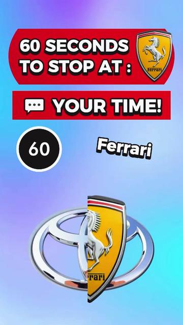 99% Failed 😎 Can you stop at Ferrari | Stop Challenge Daily (@quickquizguy)