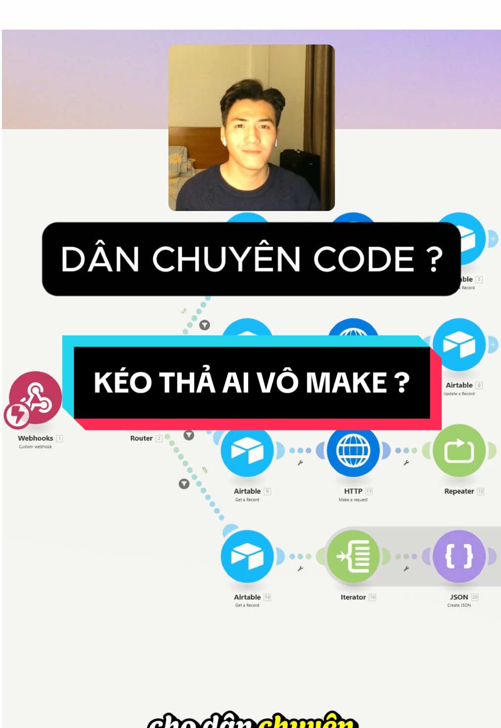 Liệu tích hợp AI vô make.com có cần | Canh Toan | AI Automation ...