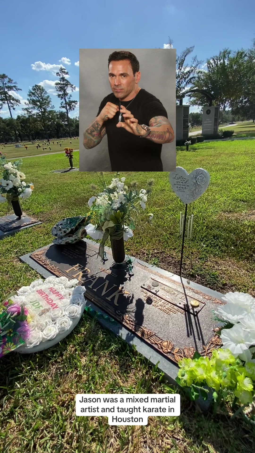 Grave of actor Jason David Frank of | Audreys Graveyard (@audreysgraveyard)