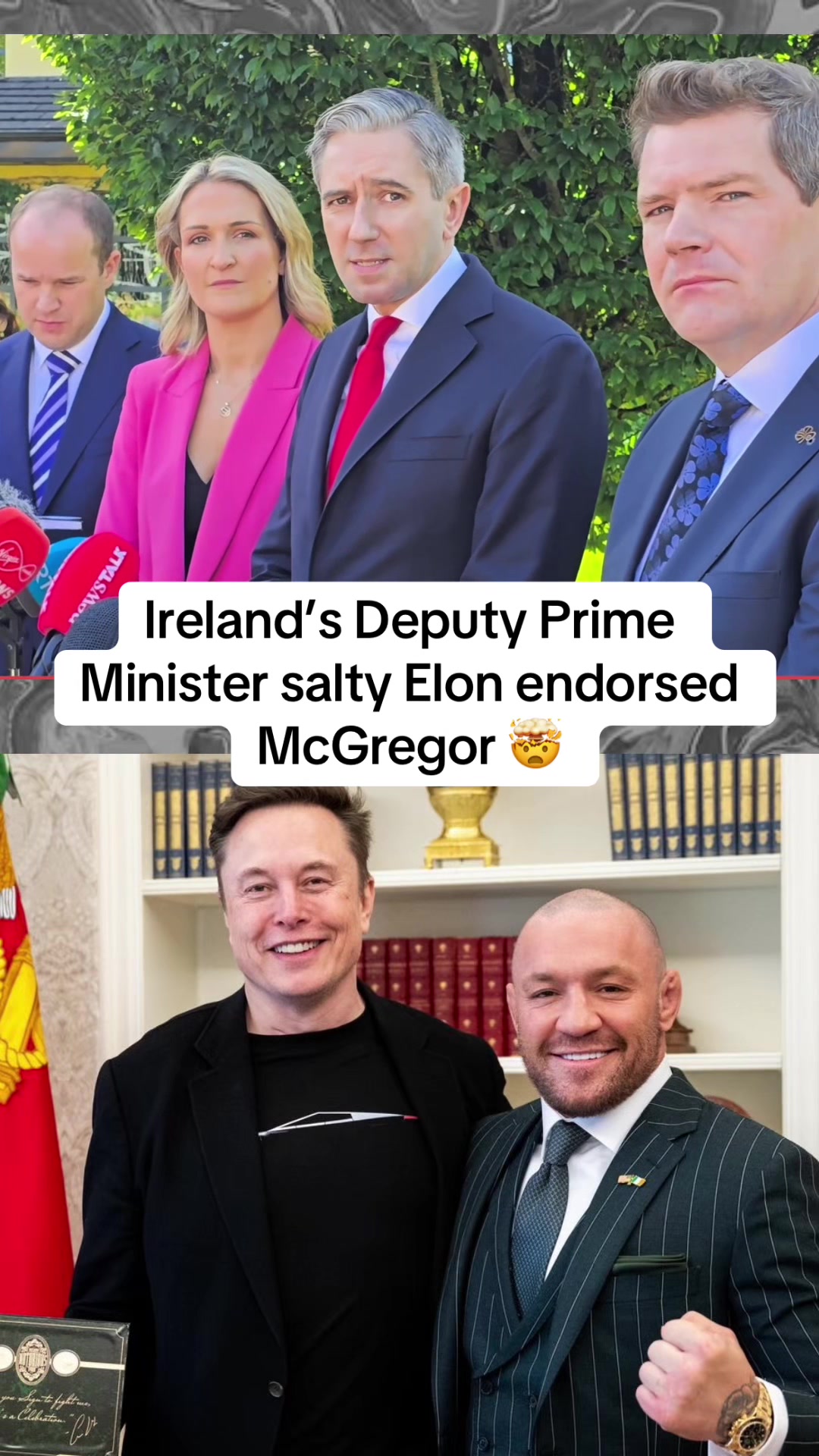 Ireland’s Deputy Prime Minister Simon | ethereal.combat (@ethereal.combat)