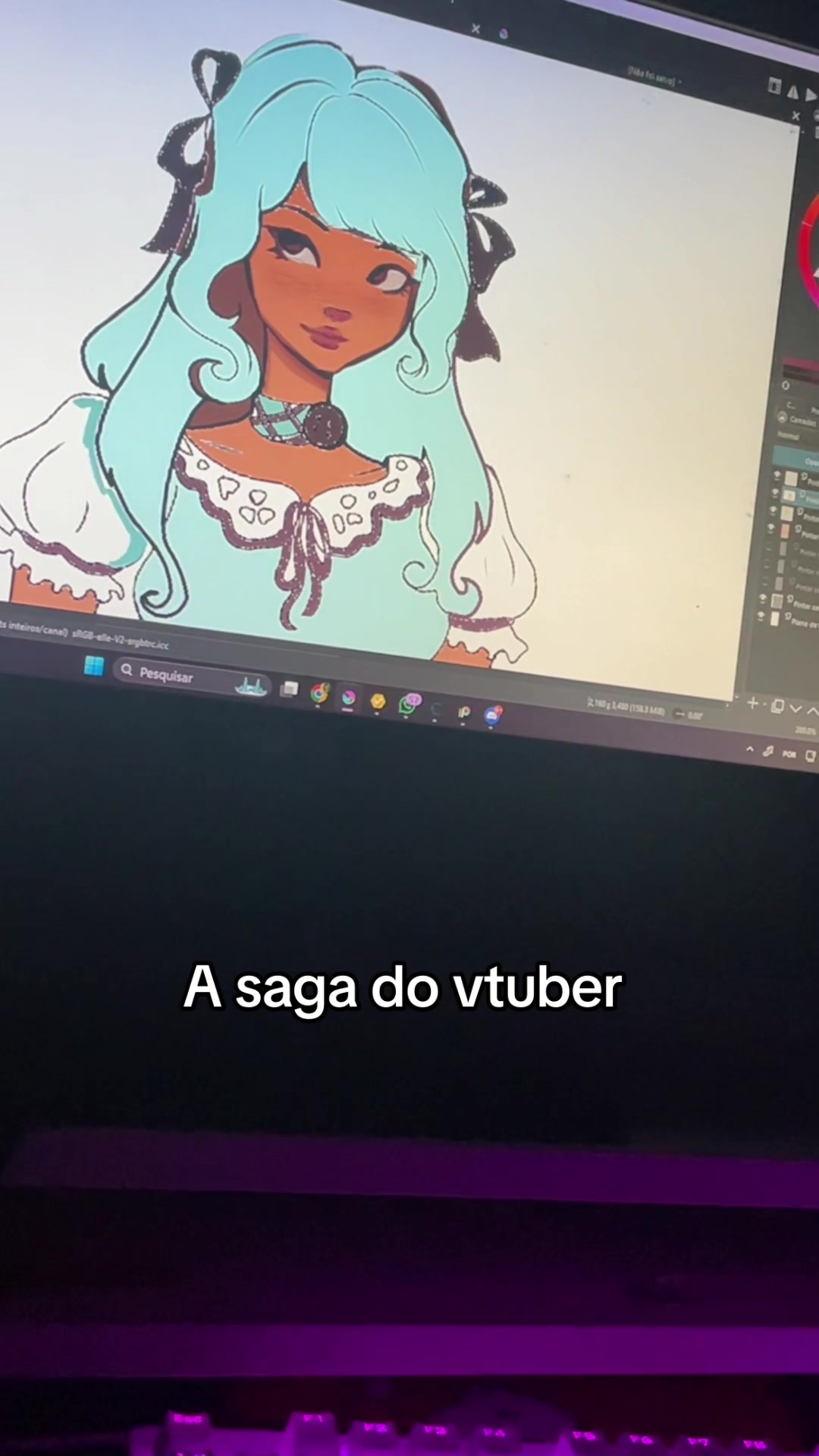 A saga do vtuber do 0 vai ser longa mas | FEFE (@whoisfena)