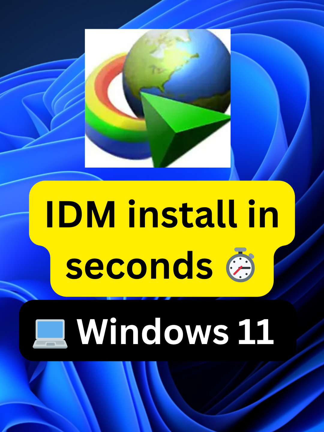 💻 Install IDM on Windows 11 with One | Devil_hunt (@devil_hunt4)