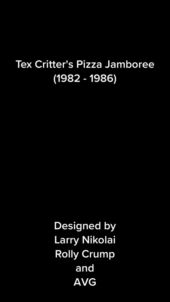 The Tex Critter's Pizza Jamboree | MrZeugirdor (@mrzeugirdor)