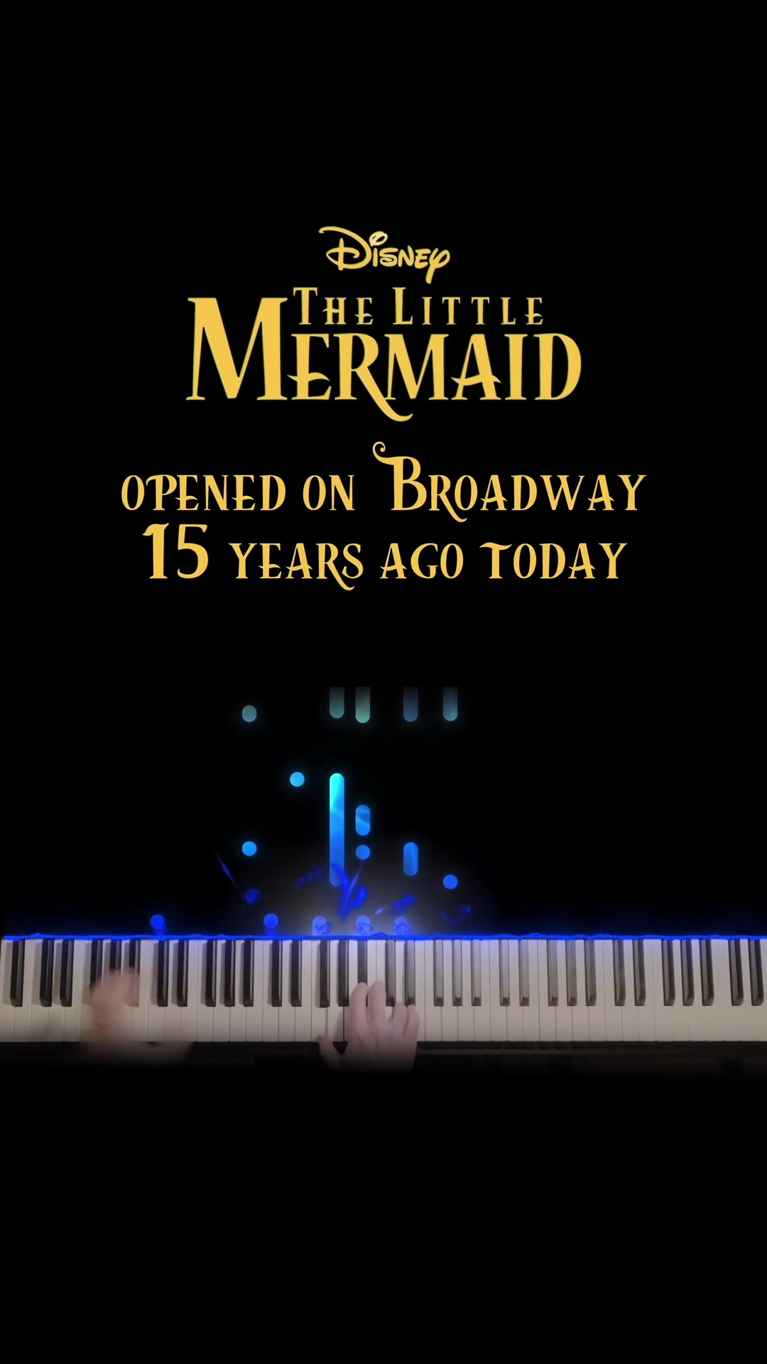 The Little Mermaid opened on Broadway | Nathan Diehl (@nathandiehlmusic)