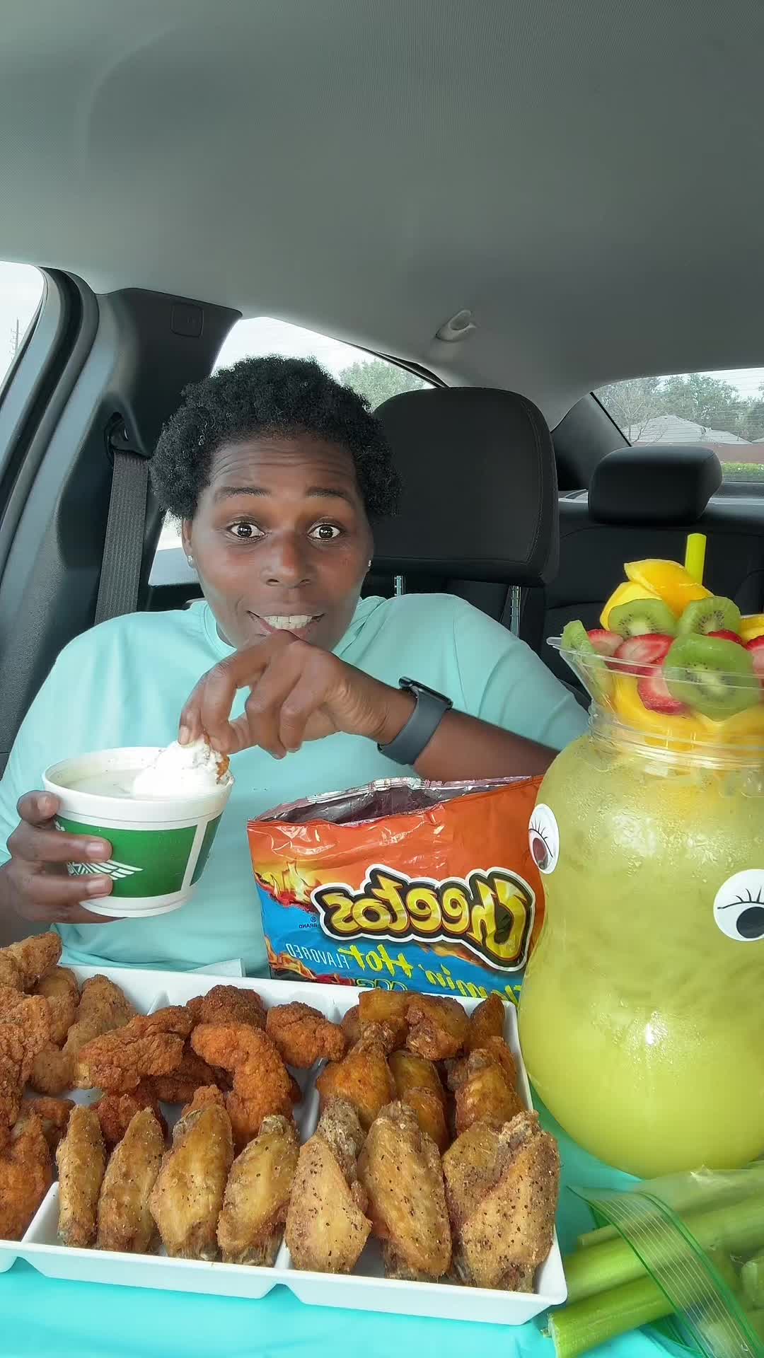 Fried Chicken Tenders with Hot Flamin | zinwithin (@zinwithin)