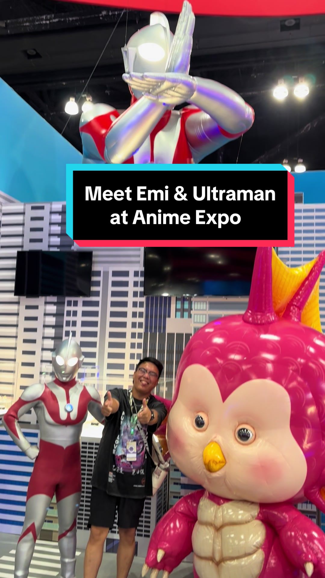 Met Ultraman and Emi at Anime Expo at | Bandai Toys & Collectibles ...