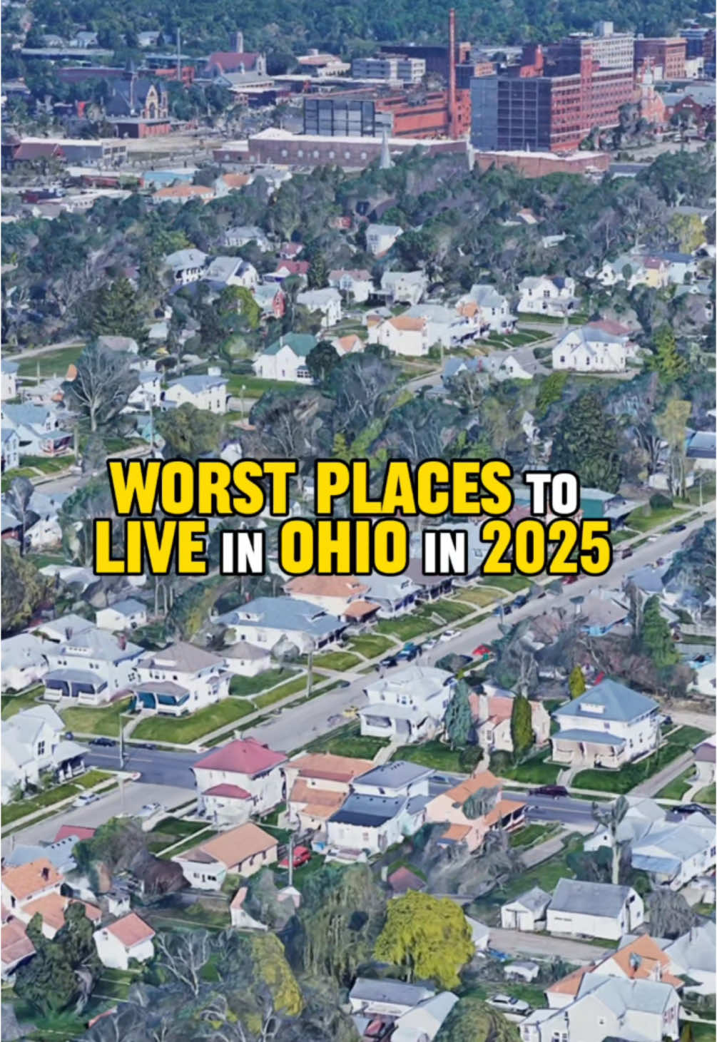 Worst Places to Live in Ohio in 2025 | HoodMaps (@hoodmaps)