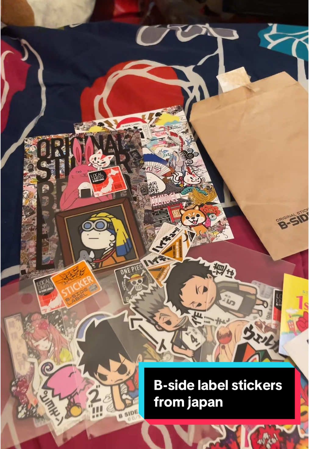 Stickers from b-side label #bsidelabel | Olgis (@snowlily14)