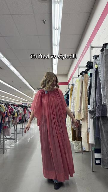 from last night!! 💕💕💕 #thriftedvsstyled | amber yackzan (@amberyackzan)