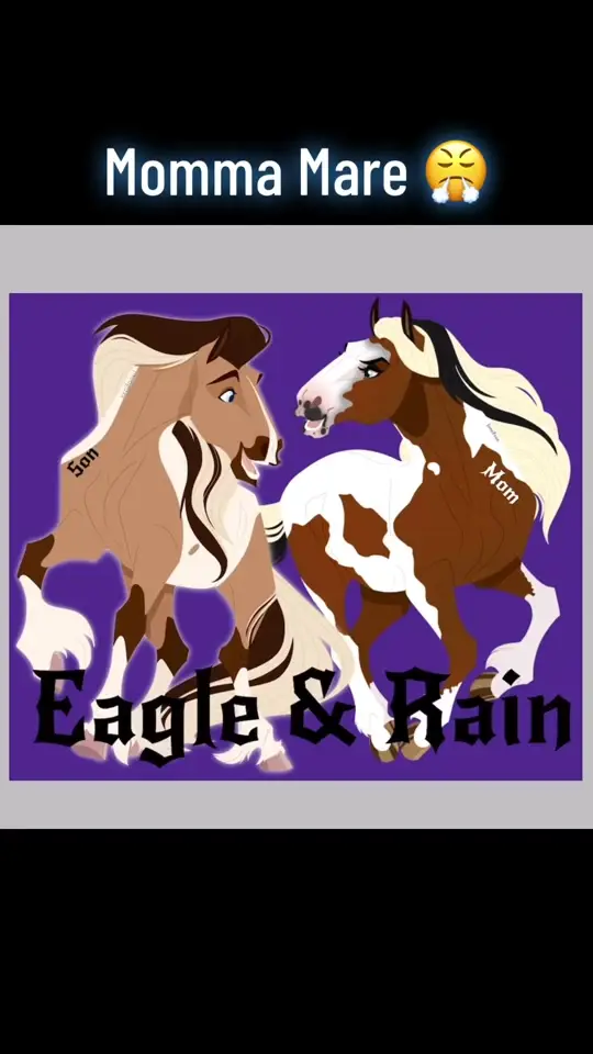 Eagle and his mom Rain! Yes this is my | JunoFoxx (@juno_foxx)