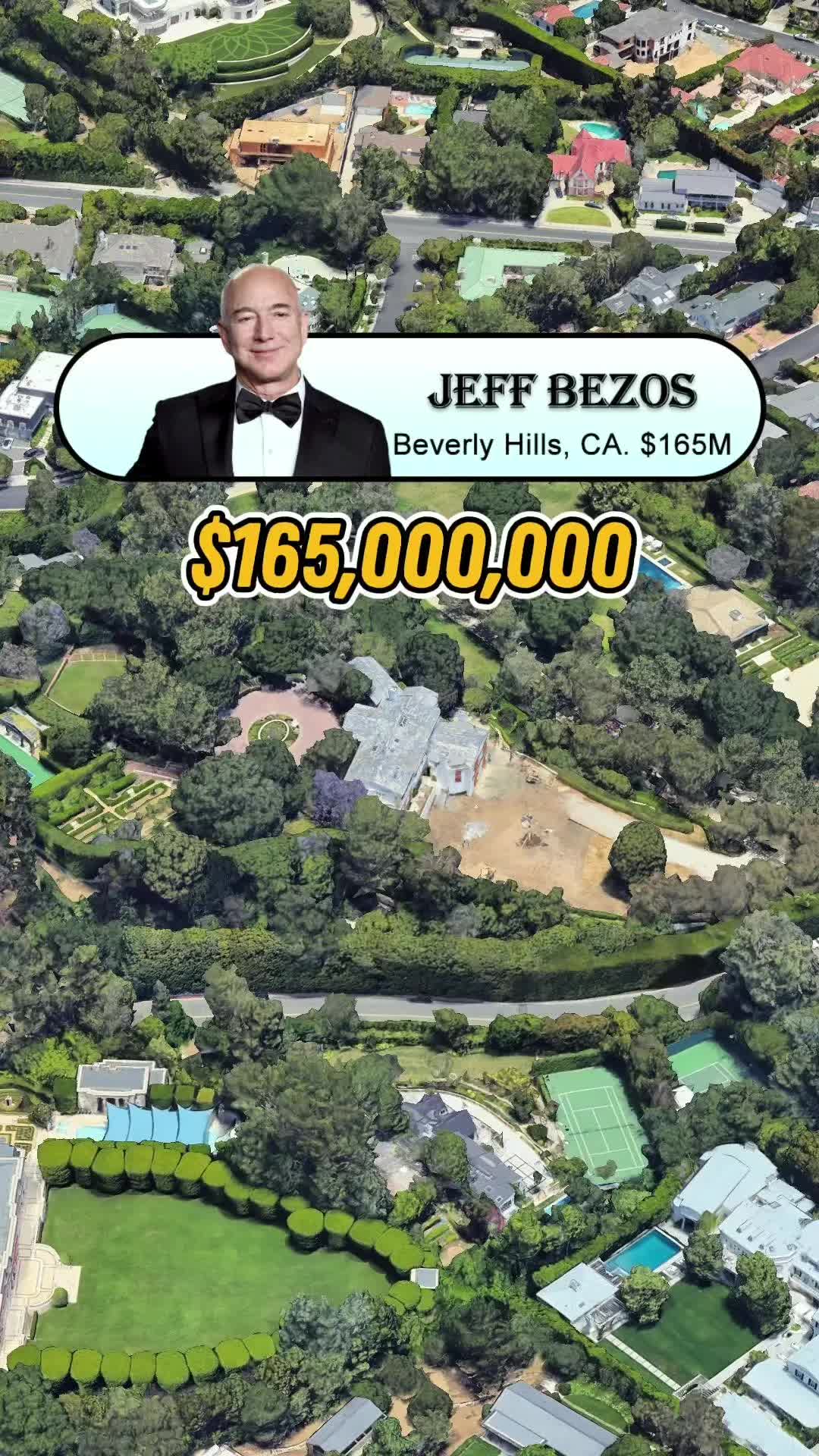Jeff Bezos’s mansion in Beverly Hills | Celebrity House (@celebrity ...