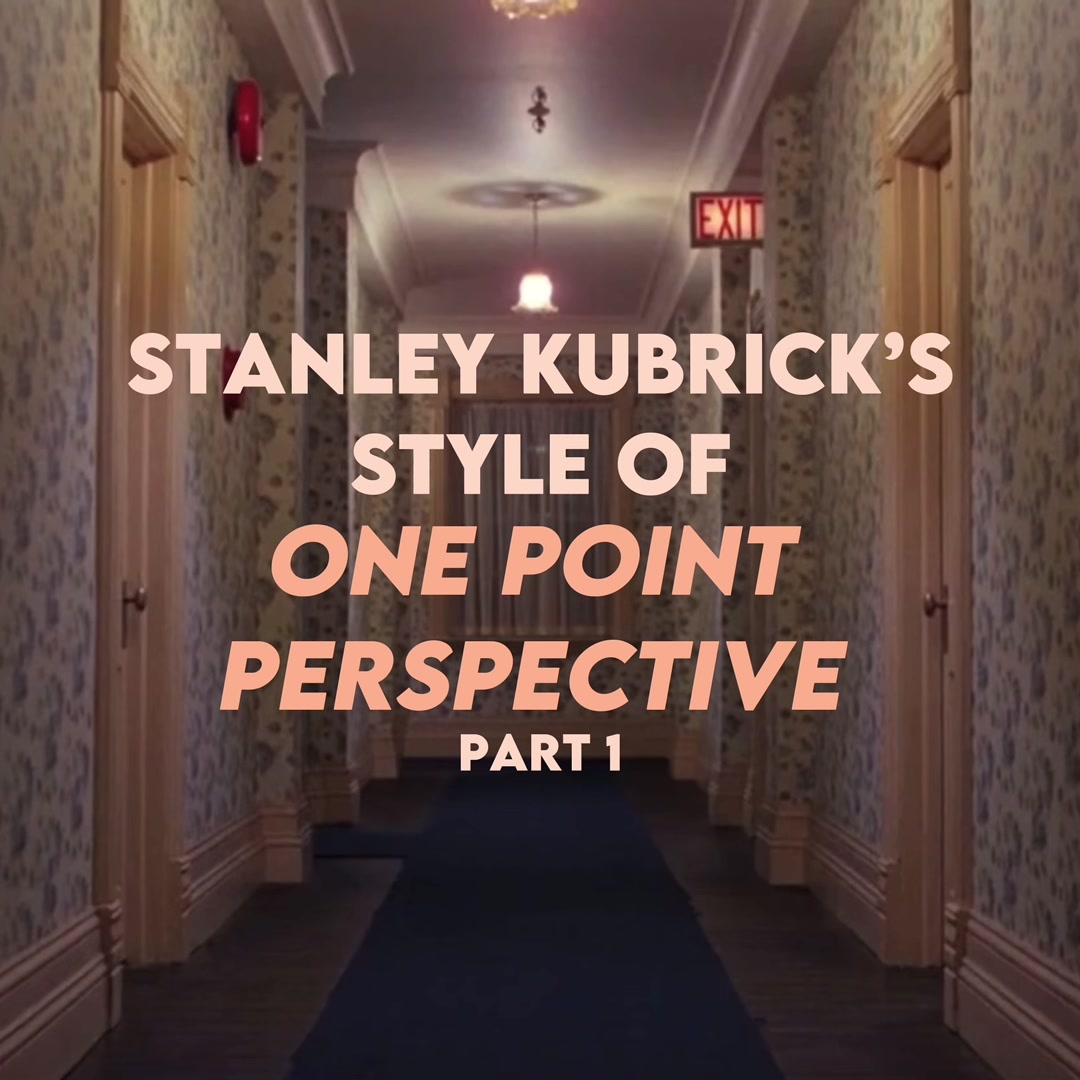Kubricks use of one point perspective | gukevvv (@gukevvv)