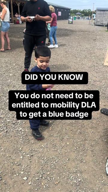 Did you know you can get a Blue badge | autismfunspace (@autismfunspace)