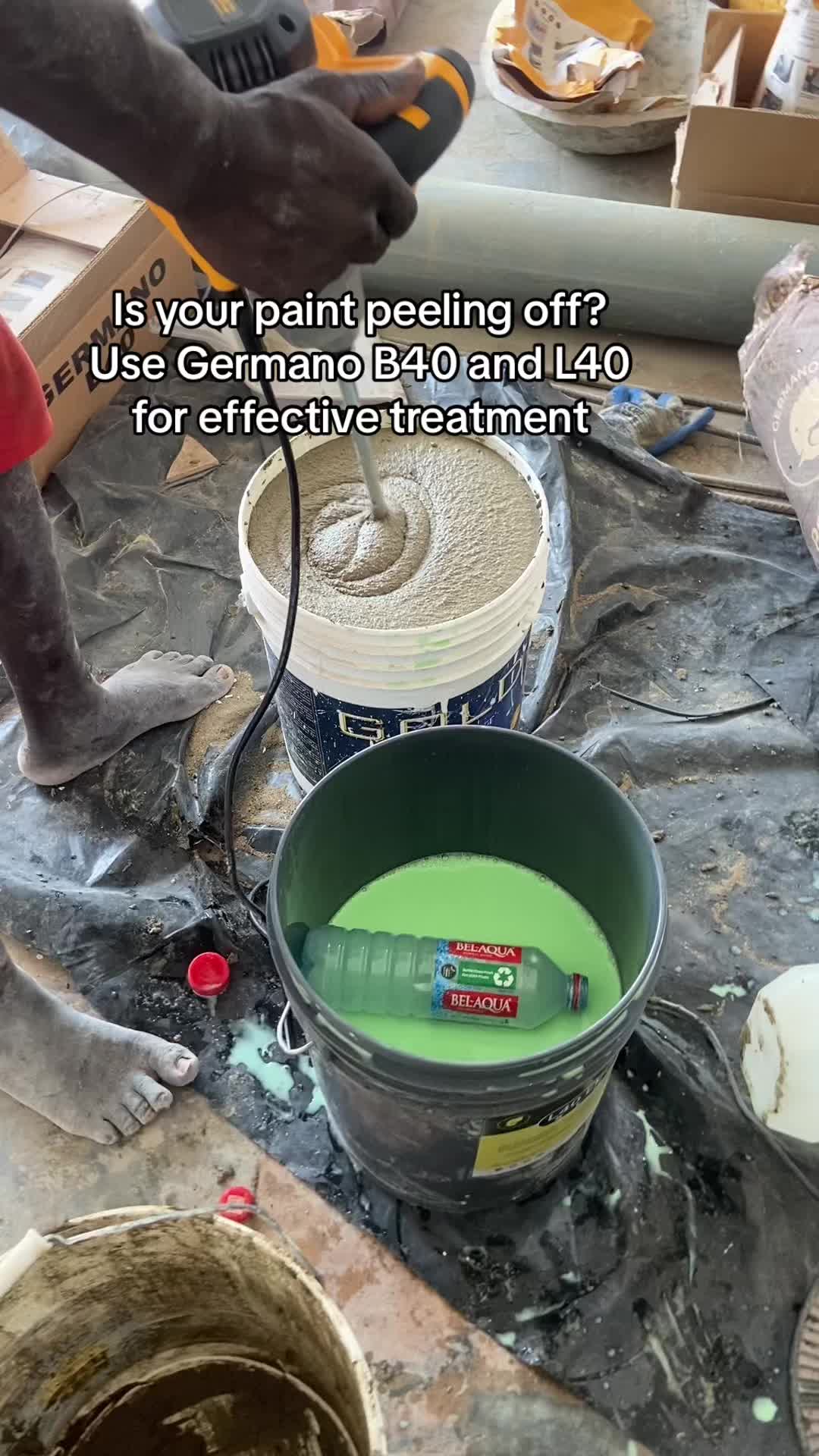 Is your paint peeling off? Use Germano | GERMANO INDUSTRIES GHANA LTD ...