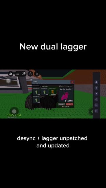 the new duel lag script in steal a | D11pLus (@d11plus0)
